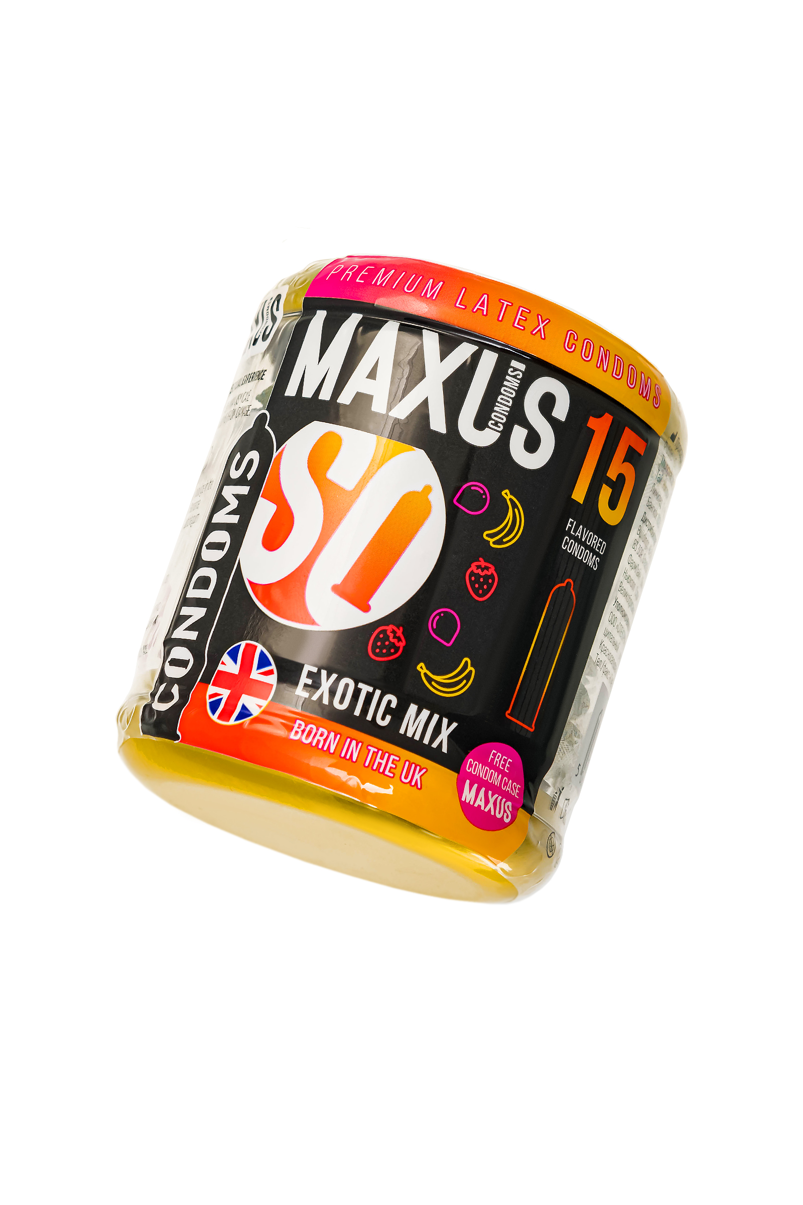 Презервативы MAXUS SO Exotic Mix ароматизированные 15 шт., бренд: Maxus - купить в Новосибирске ...